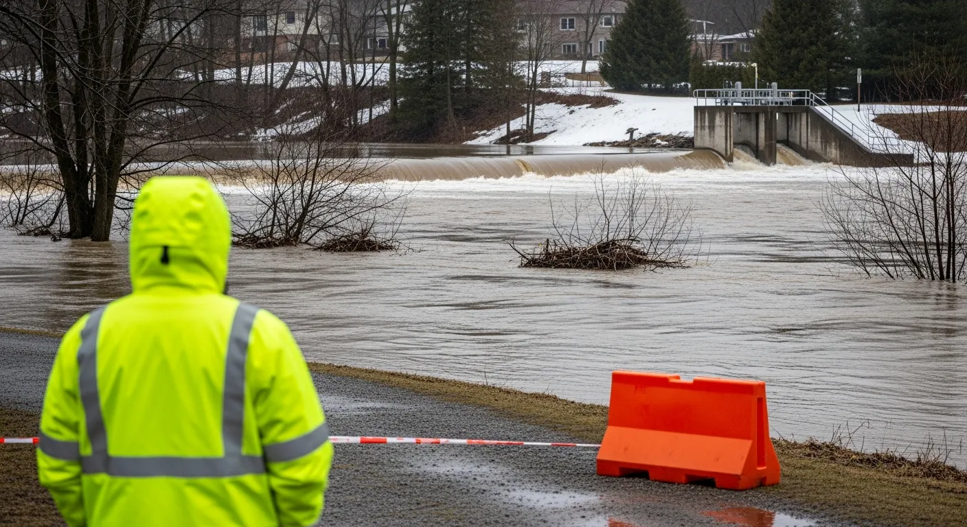 Flooding Risks Rise in Cambridge Following Rain and Melting Snow ...