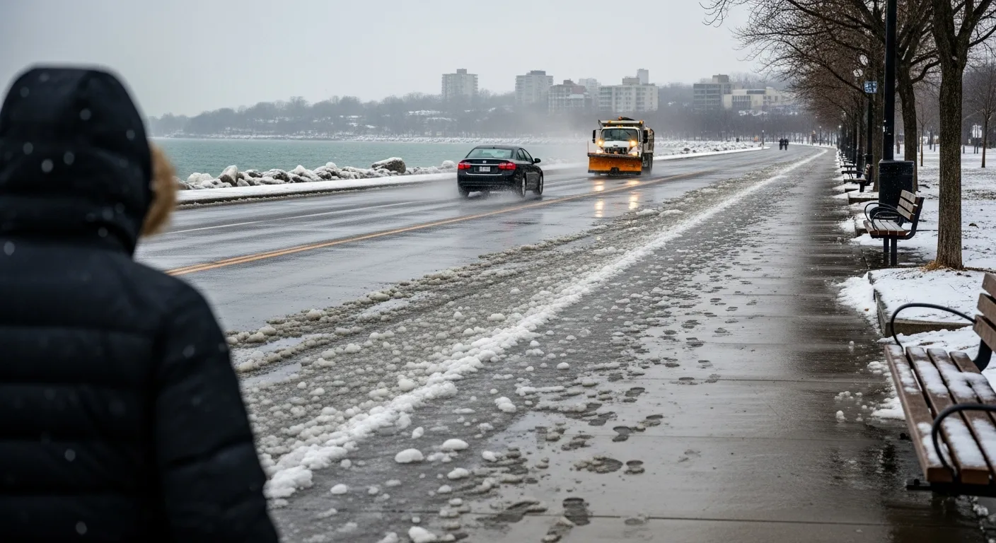 Snow and Ice Mix Makes Travel Difficult in Barrie - boringnews.ca ...