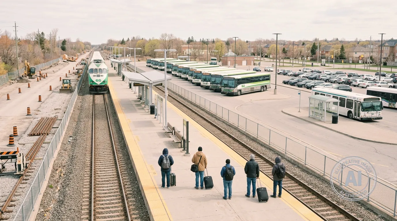 GO Transit Service Suspended on Lakeshore East Line in Ajax This ...