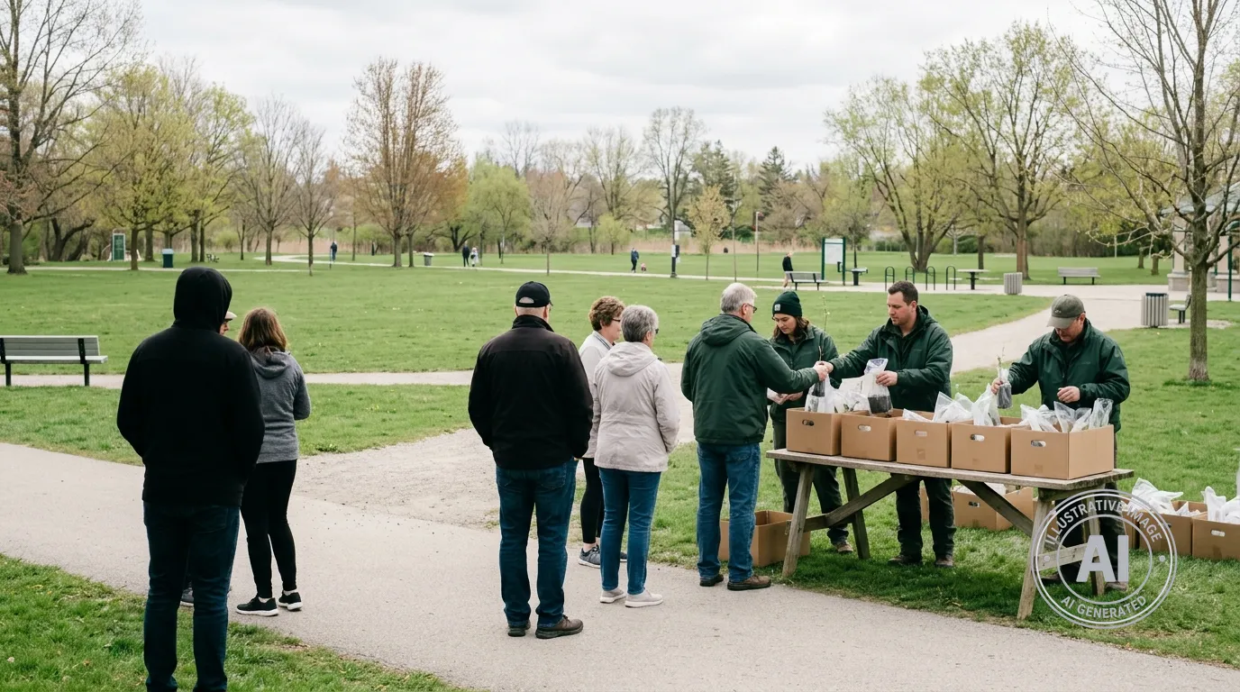 St. Thomas Hosts Annual Tree Giveaway for Earth Day 2026 - boringnews ...
