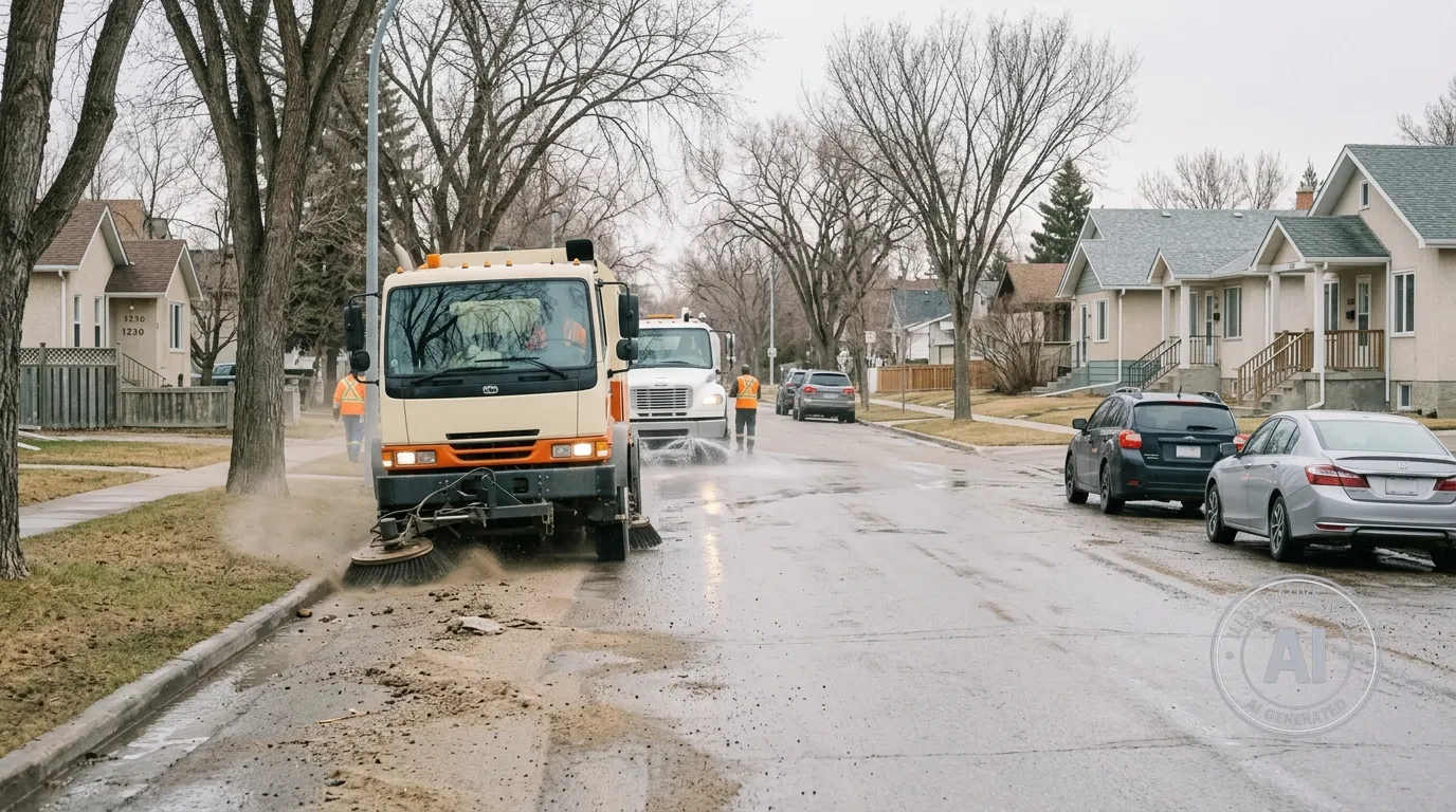 City Street Sweeping Rolls Through Regina Neighbourhoods - boringnews ...
